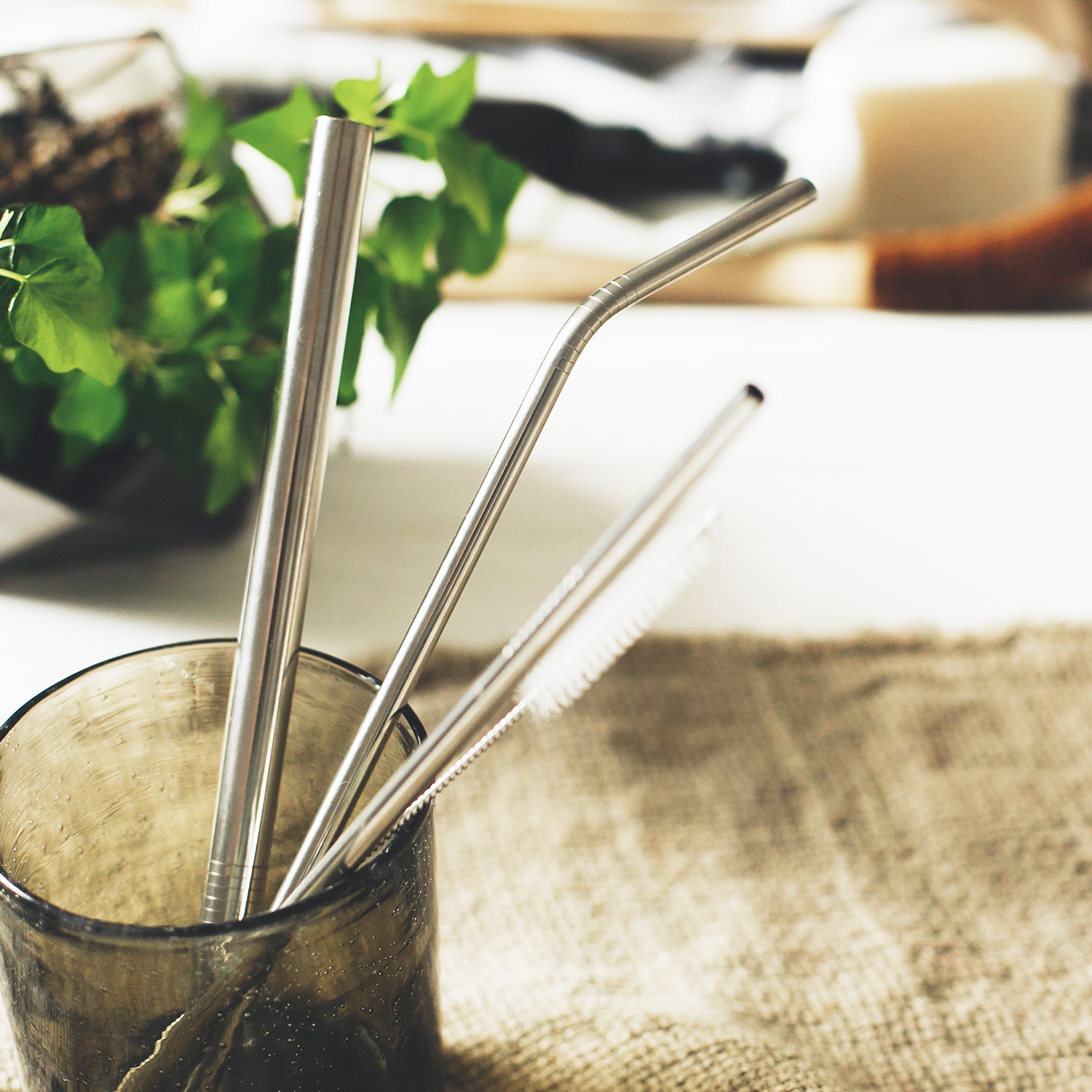 TRENDS | Stainless Steel Straw Set