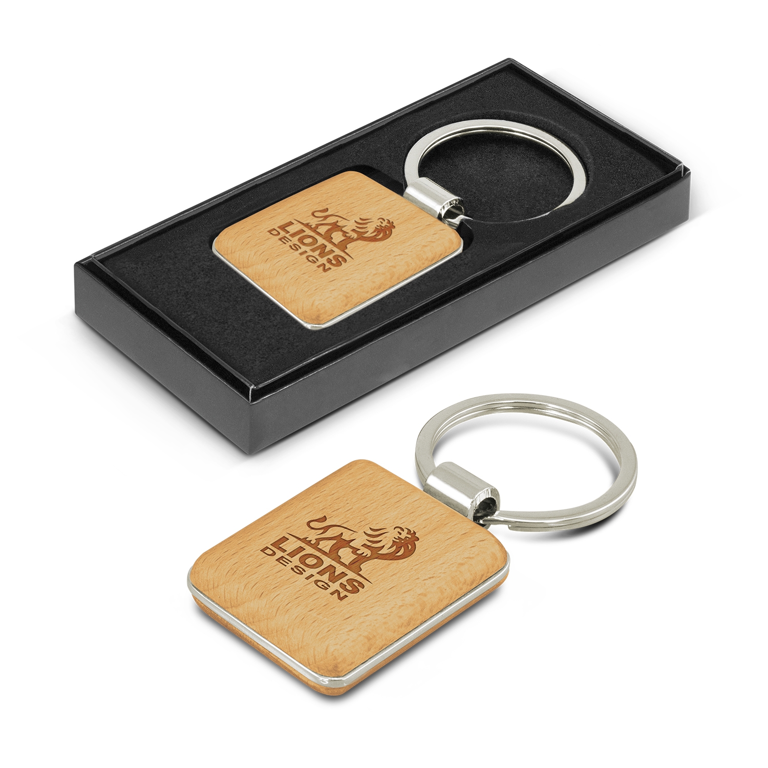 TRENDS | Echo Key Ring - Square