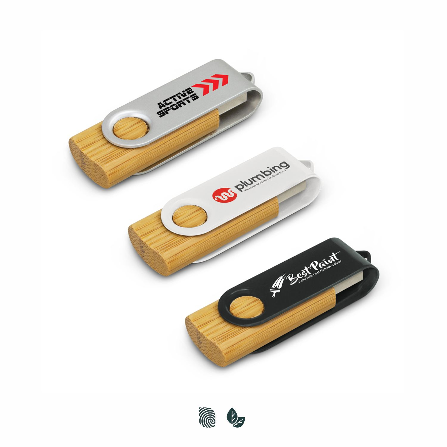 TRENDS | Helix 4GB Bamboo Flash Drive