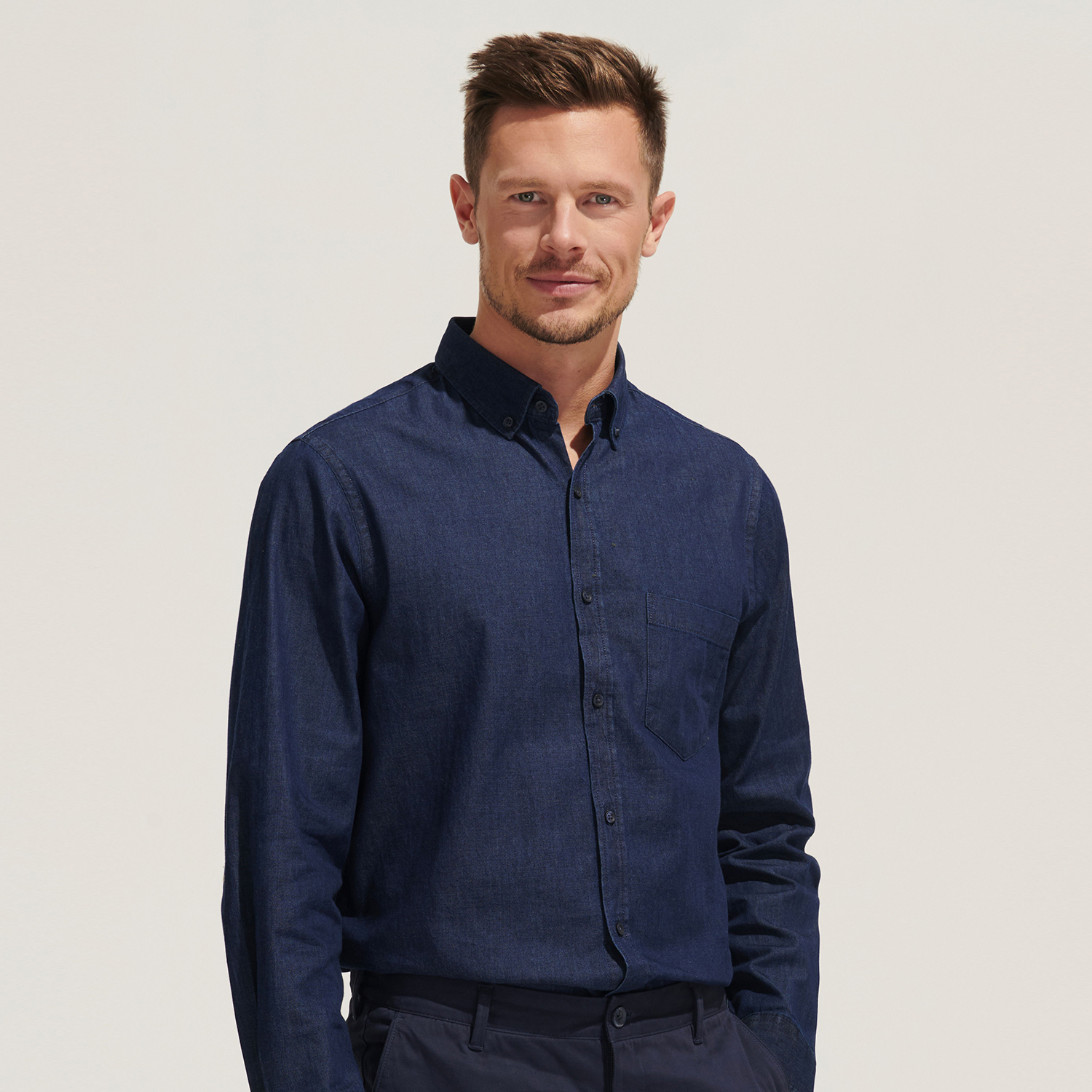TRENDS | SOLS Barry Men's Denim Shirt