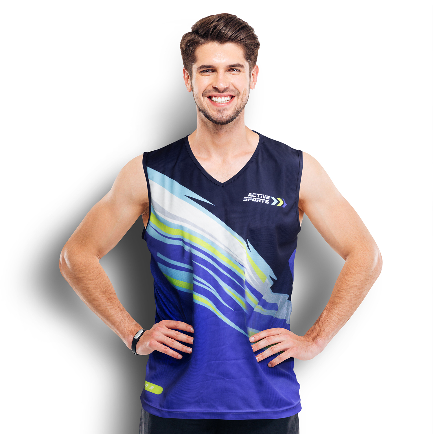 TRENDS | Custom Mens Performance Singlet
