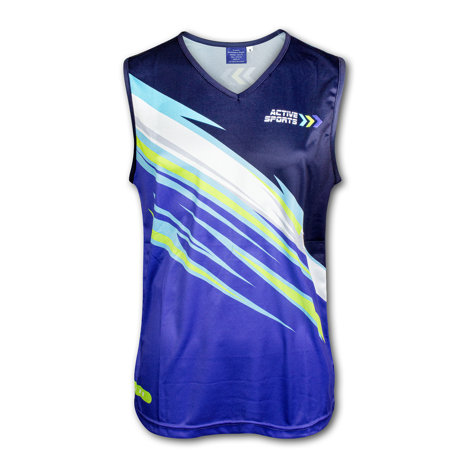 TRENDS | Custom Mens Performance Singlet