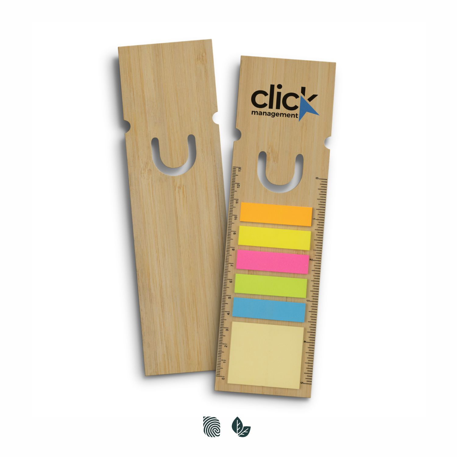 TRENDS | Bamboo Ruler Bookmark - Square