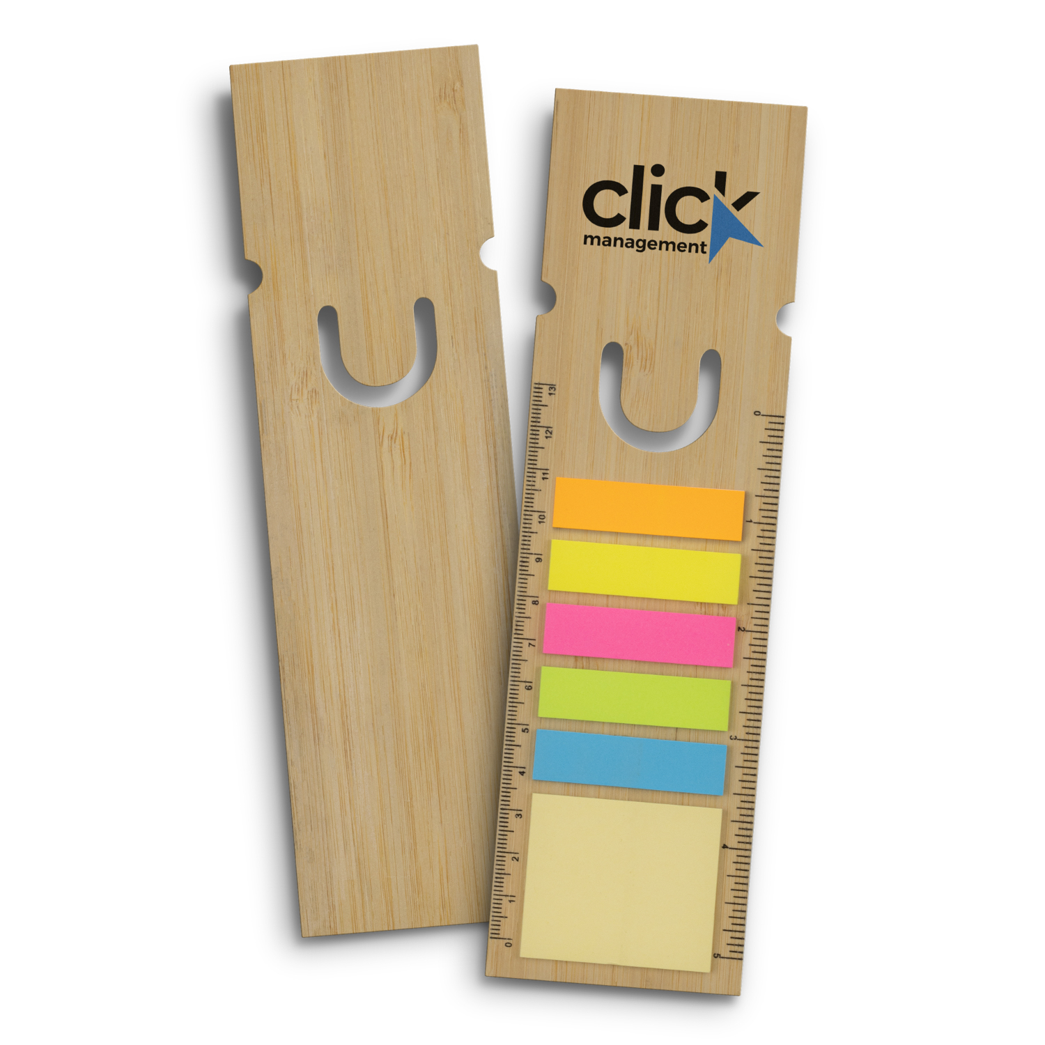Bamboo Ruler Bookmark - Square - Custom Promotion | Fast Promos