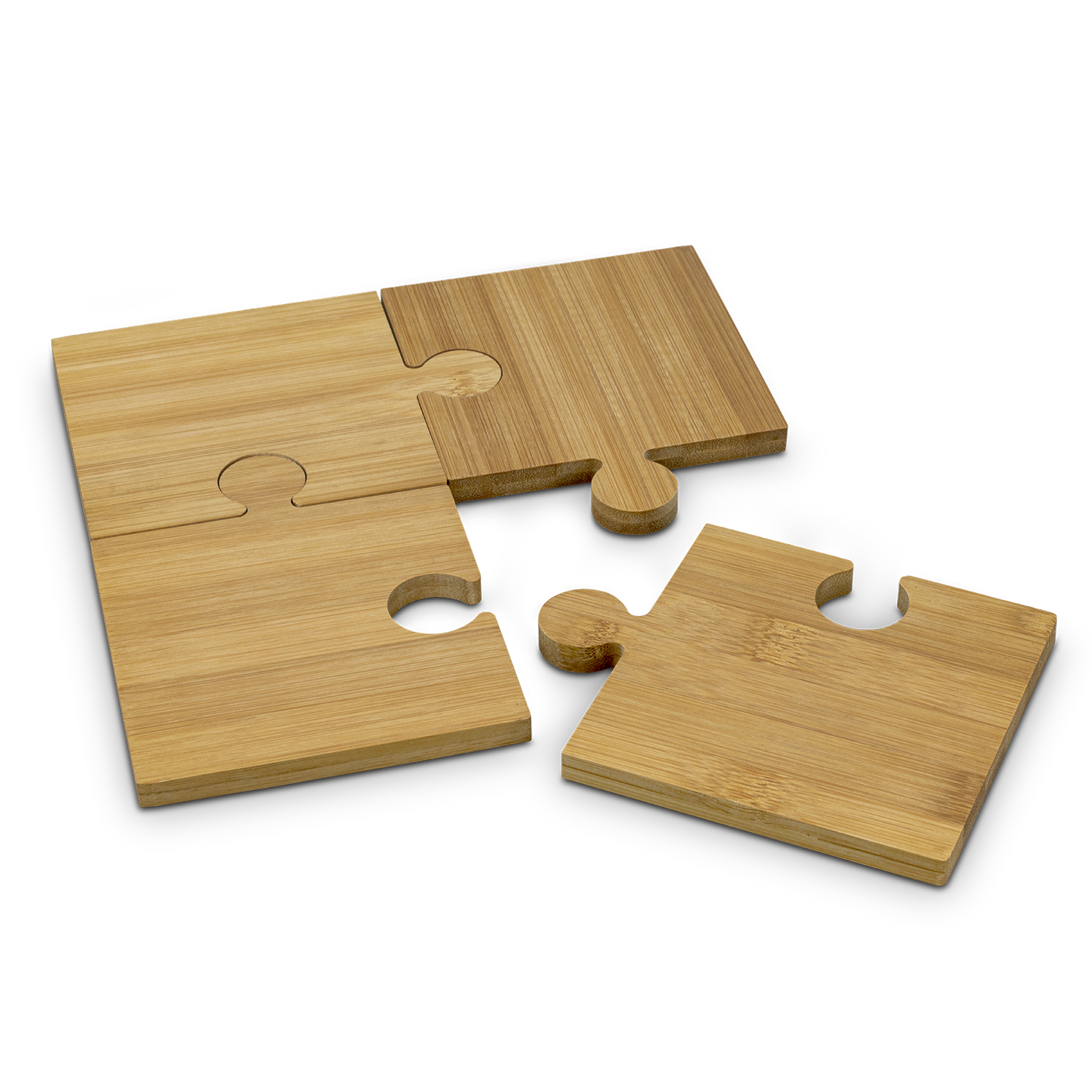 TRENDS | NATURA Puzzle Coaster Set of 4