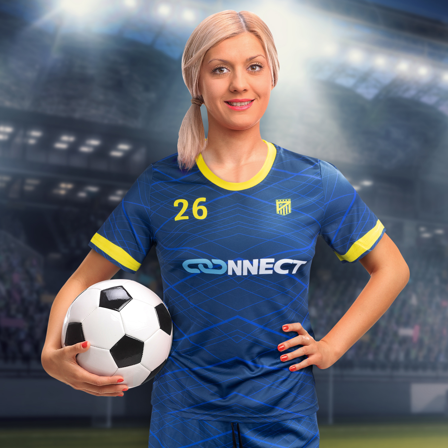 TRENDS | Custom Womens Soccer Top