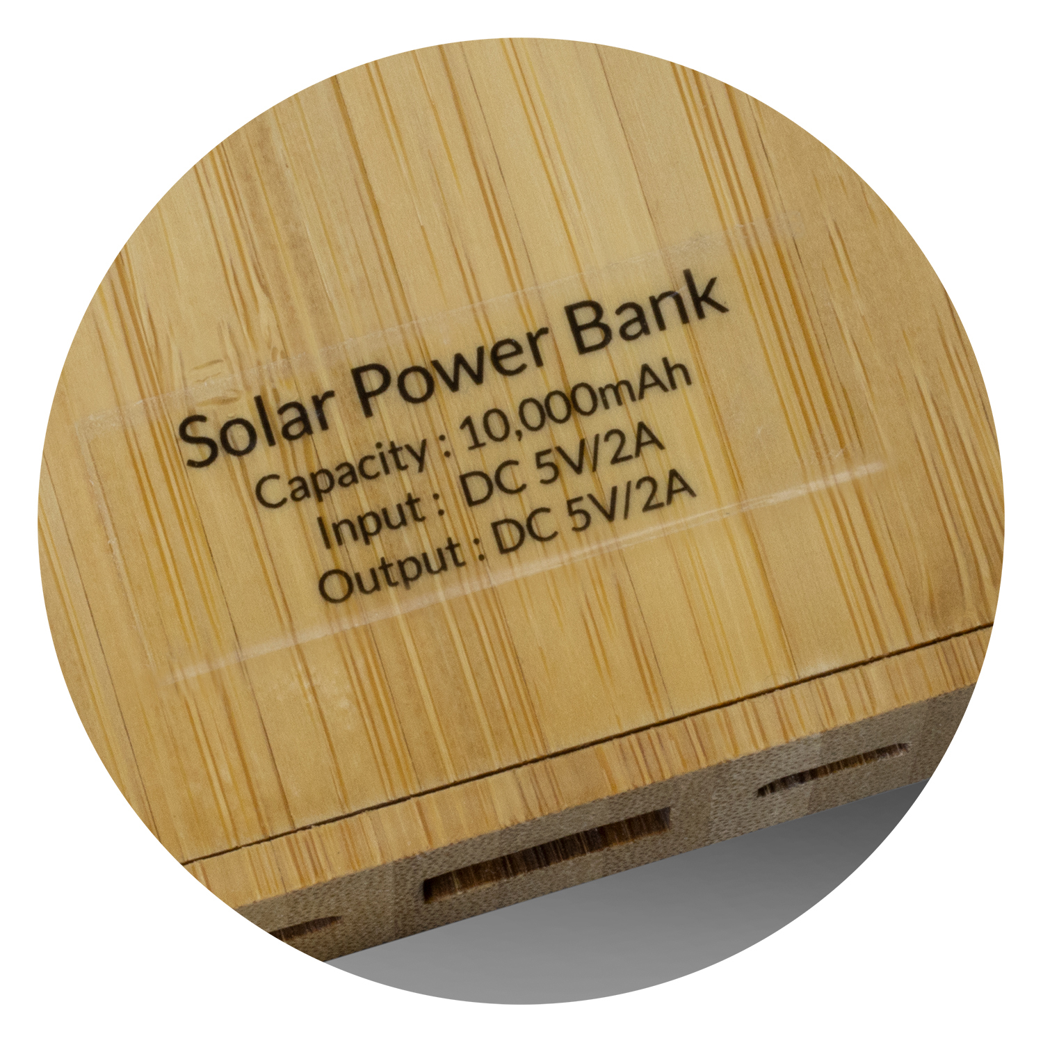 TRENDS | NATURA Bamboo Solar Power Bank