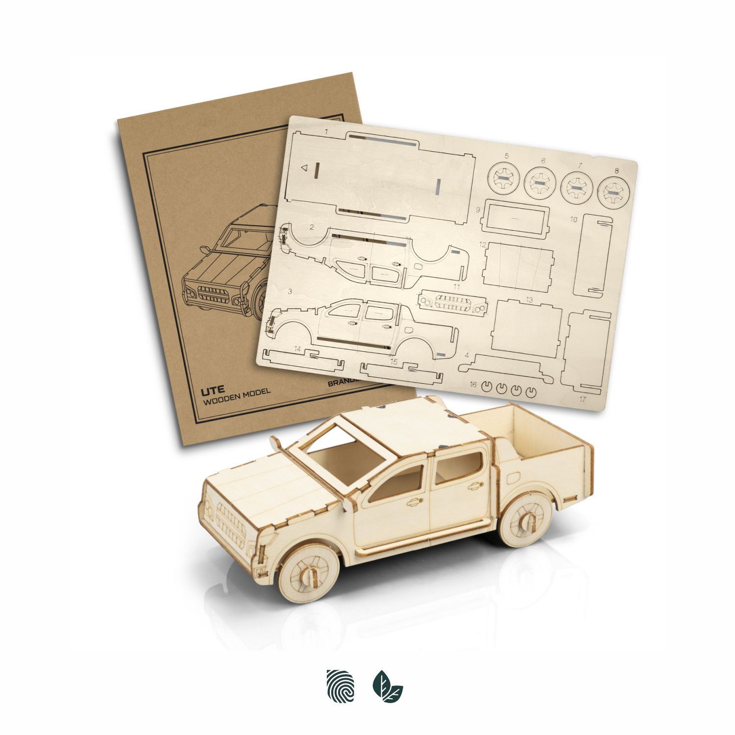 TRENDS | BRANDCRAFT UTE Wooden Model