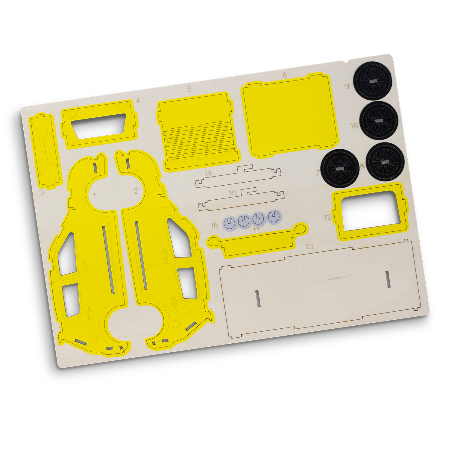 TRENDS | BRANDCRAFT Hatchback Car Wooden Model