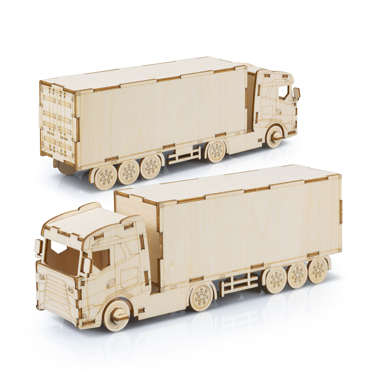 TRENDS | BRANDCRAFT Large Truck Wooden Model