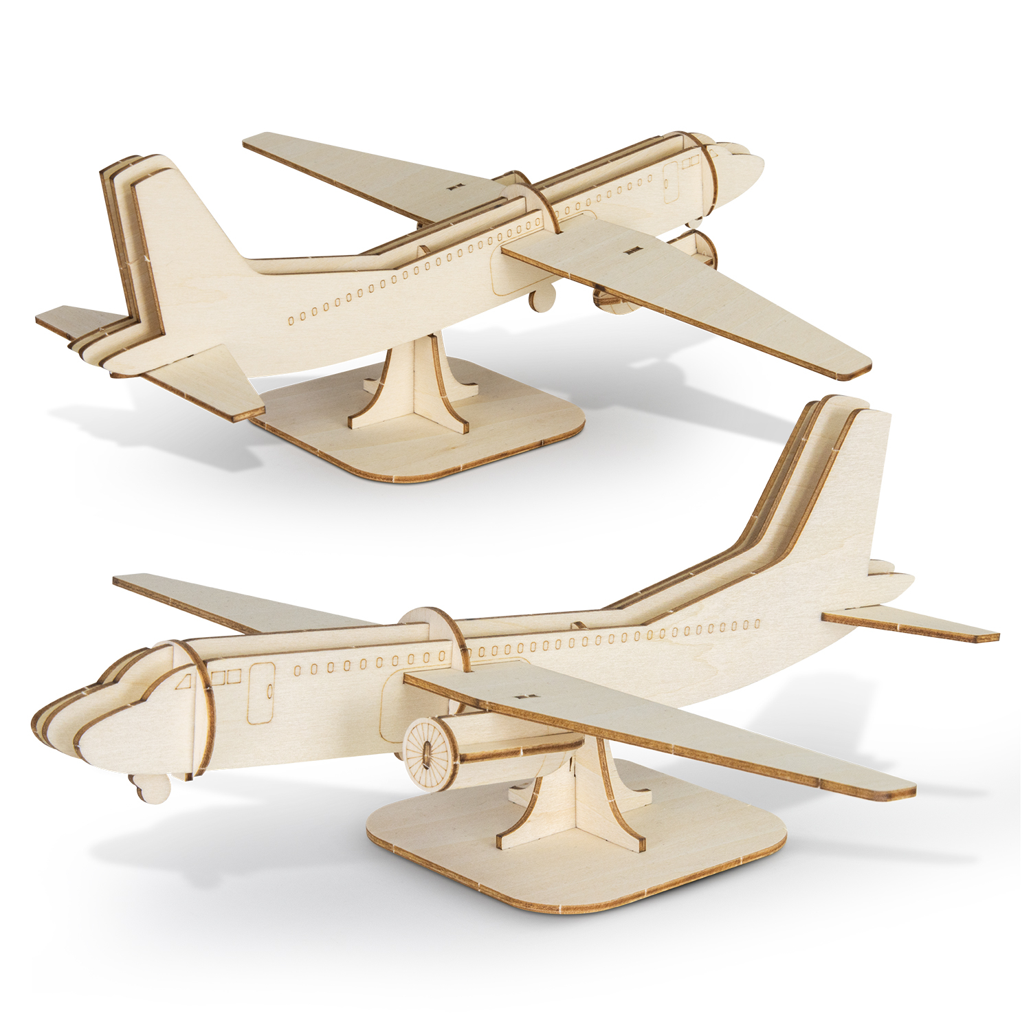 TRENDS | BRANDCRAFT Jet Plane Wooden Model
