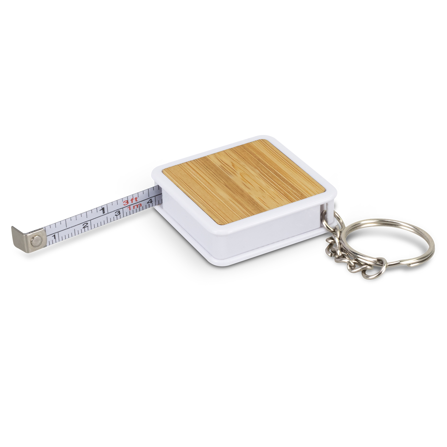 TRENDS | Bamboo Tape Measure Key Ring