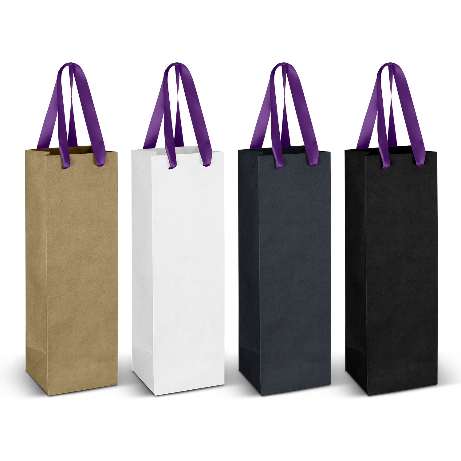 TRENDS | Wine Ribbon Handle Paper Bag