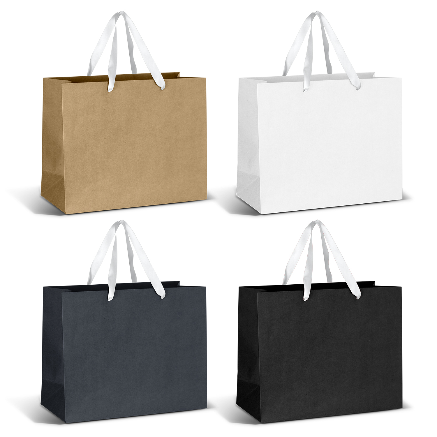 TRENDS | Large Ribbon Handle Paper Bag