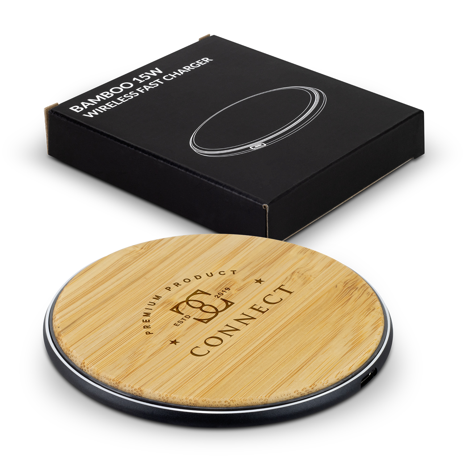 TRENDS | Bamboo 15W Wireless Fast Charger