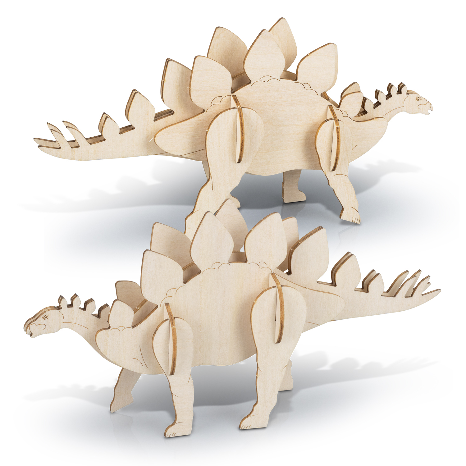 TRENDS | BRANDCRAFT Stegosaurus Wooden Model