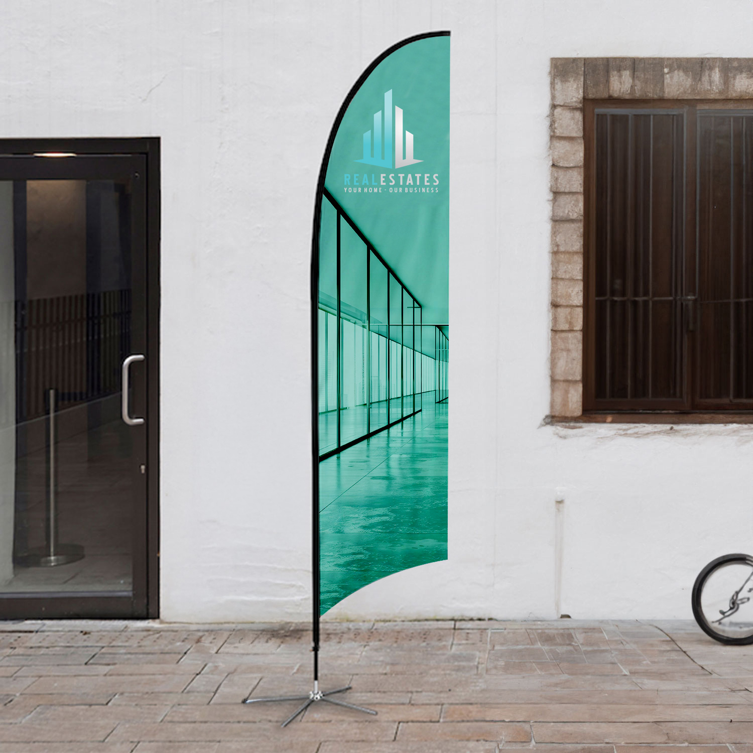 TRENDS | Medium Feather Flag Kit