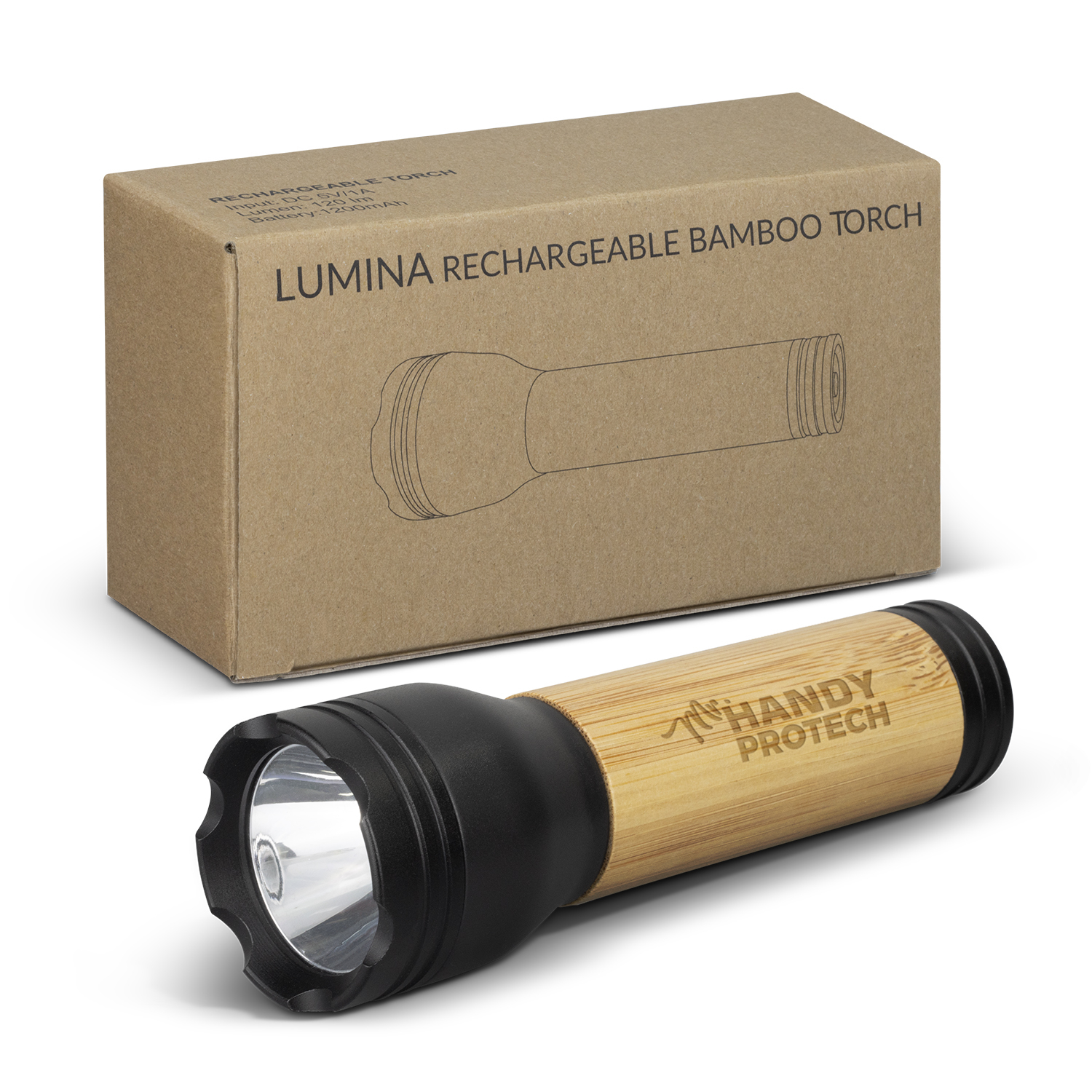 TRENDS | Lumina Rechargeable Bamboo Torch