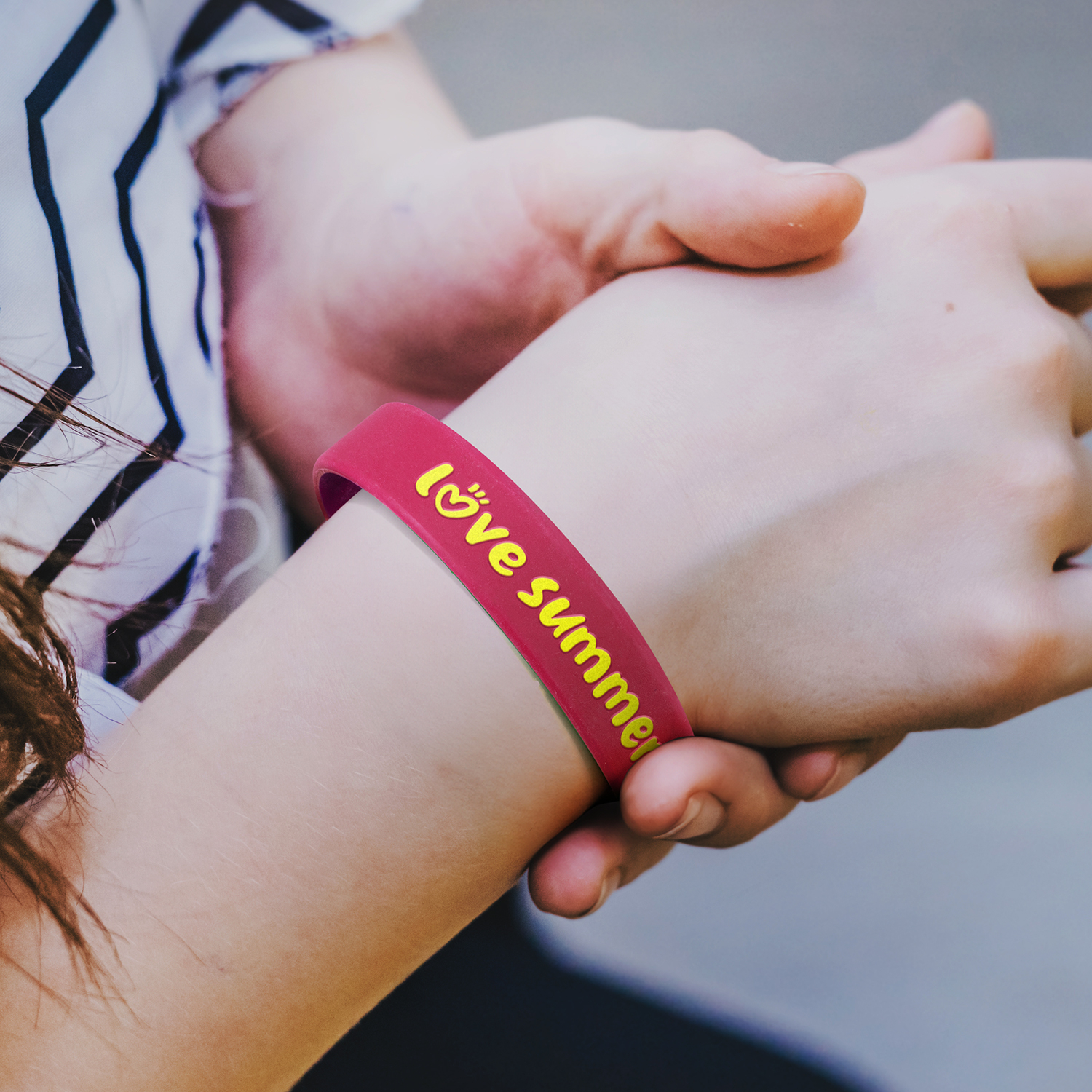 TRENDS | Kids Silicone Wrist Band - Embossed