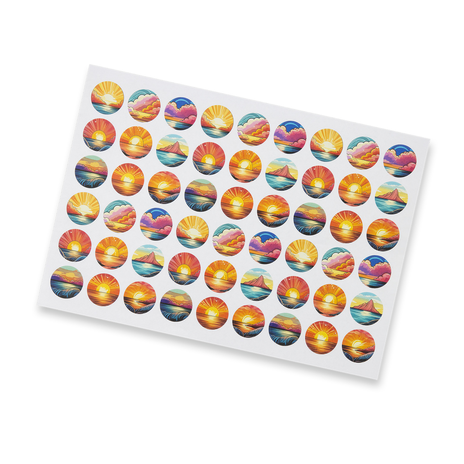 TRENDS | Sticker Sheet 26mm Circle - Matte
